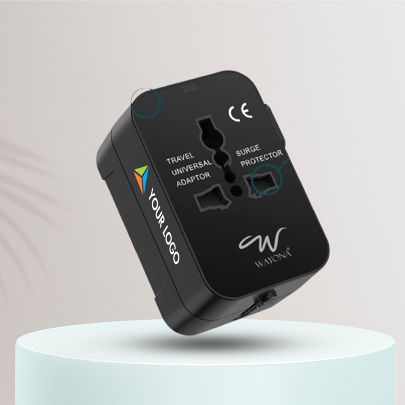 Personalised 38W Universal Travel Adapter | Buy Custom Travel Adapter ...