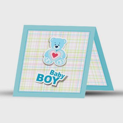 Custom Baby Folding Tags | Personalised with Name & Logo