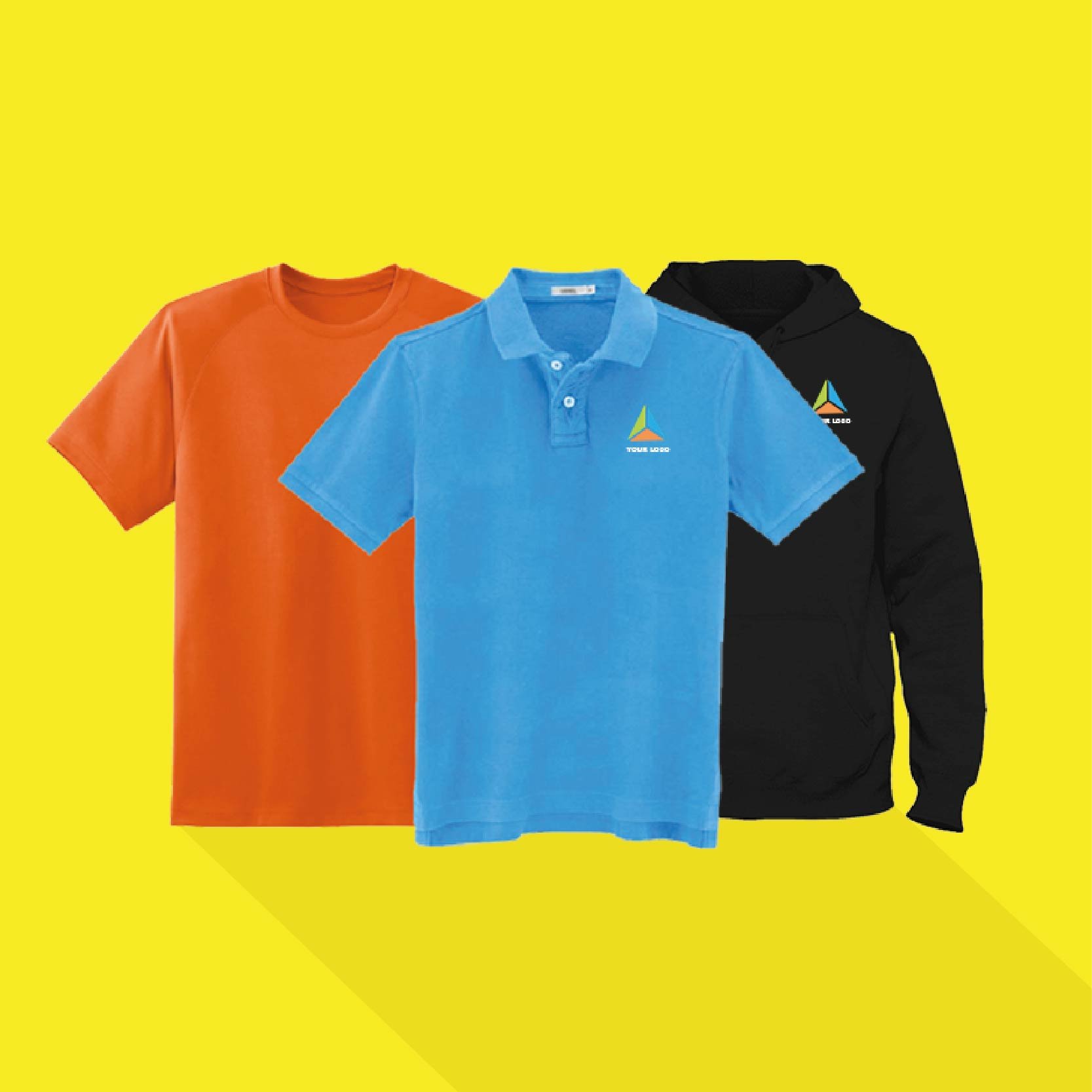 Company Apparel With Name & Logo | Customised Clothing Designs for Men ...