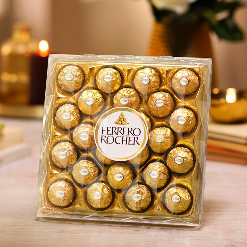 Custom Ferrero Rocher Premium 24pcs-300g | Personalised with Name & Logo
