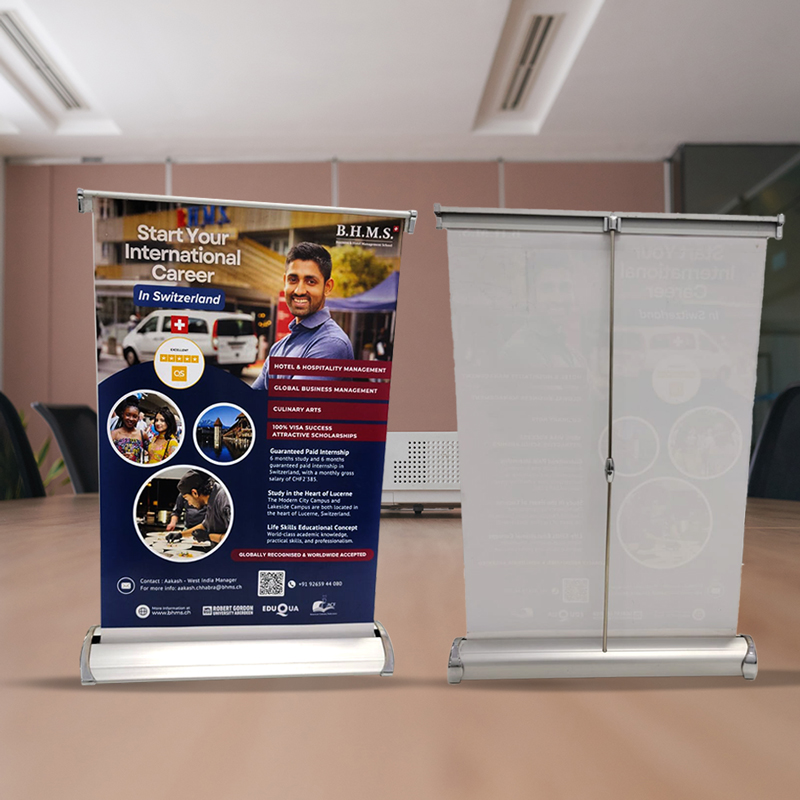 Roll Up Flex Standee Banner Printing | Standy Flex Designs Online