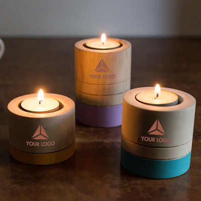 Round Tea Lights Set of 3 Designs and Templates