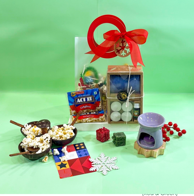 Movie Night Magic Hamper | Buy Corporate Christmas & New Year Gift Hampers