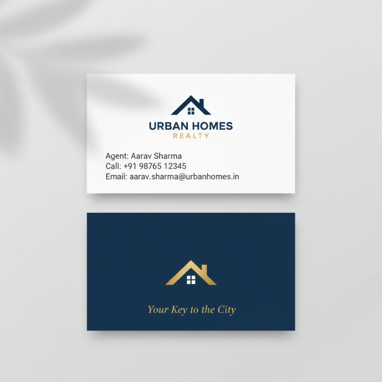 Real Estate Agent Visiting Card Designs | Buy Property Dealer Business ...