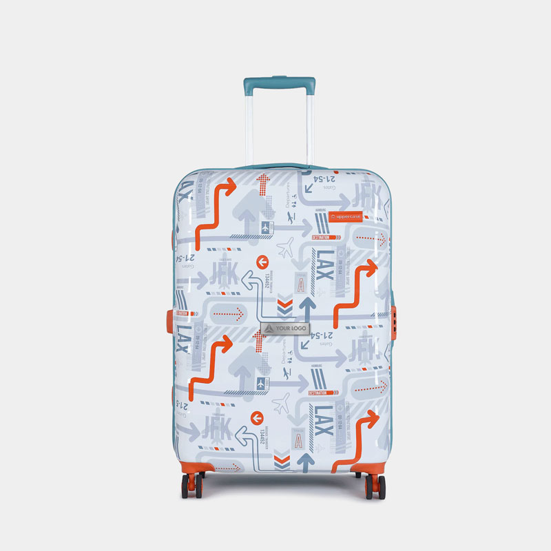 Custom Uppercase JFK Duo Hard Luggage Trolley Bag-Cabin | Personalise ...