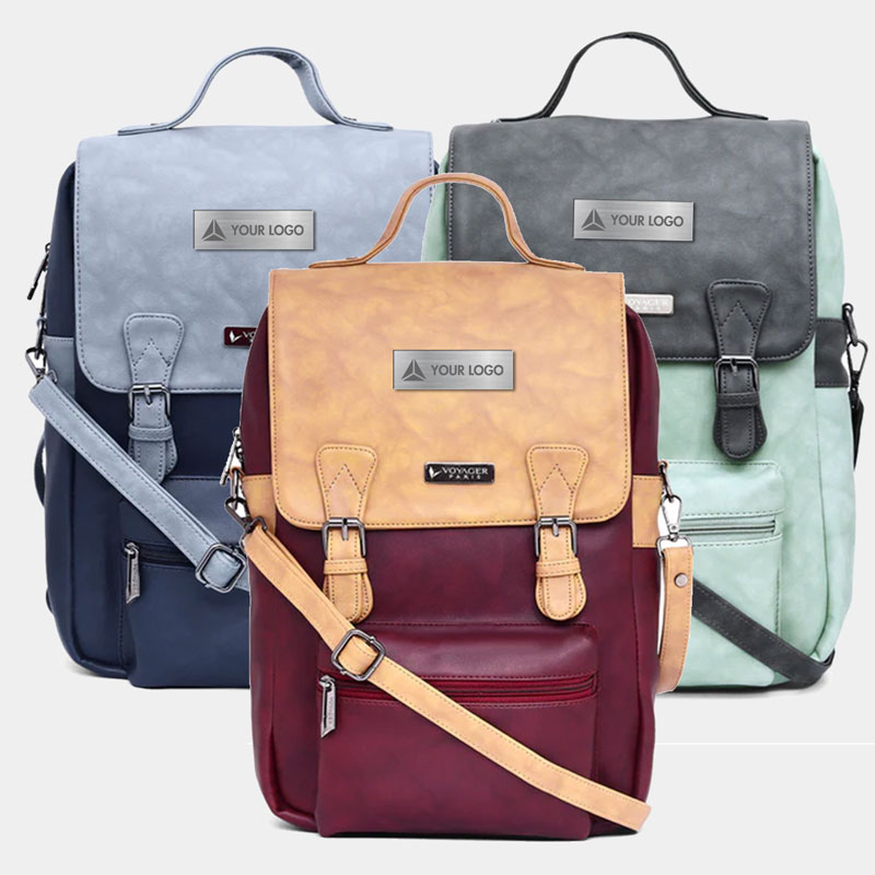 Voyager Paris Louis Laptop Backpack: Customised Laptop Bag with Name & Logo