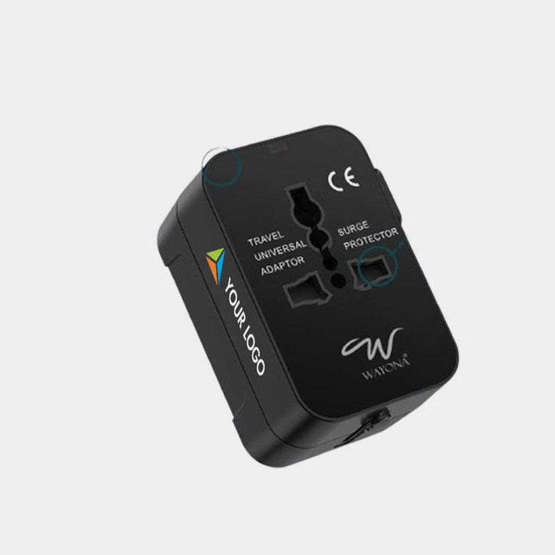 Custom Wayona 38W Universal Travel Adapter | Personalised with Logo & Name