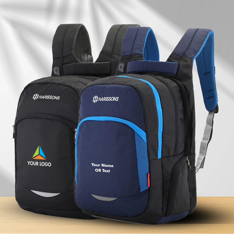 Custom Xeno Laptop Backpack with Light Reflector | Personalised Laptop Bags