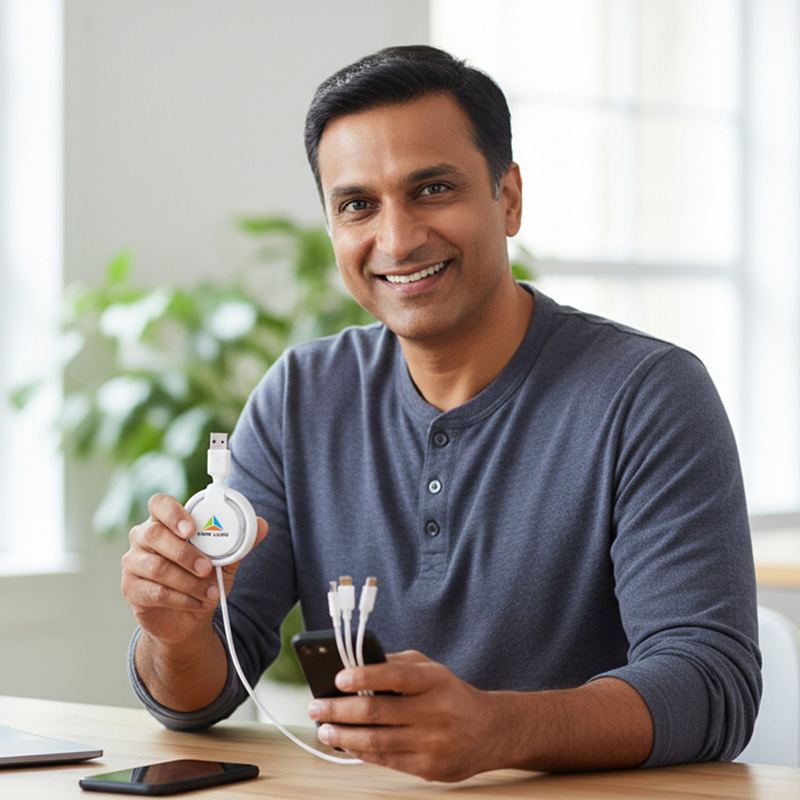 Customised Yoyo Pro Multi Charging Cable | Personalised with Name & Logo