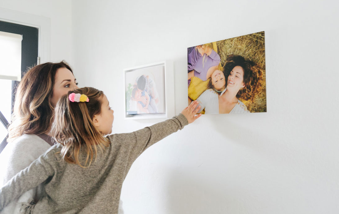 Customised Premium Acrylic Wall Photo: Personalised with Your Photos