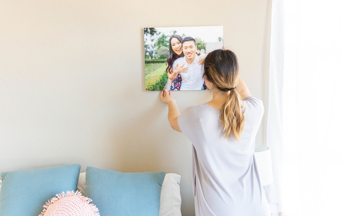 Customised Premium Acrylic Wall Photo: Personalised with Your Photos